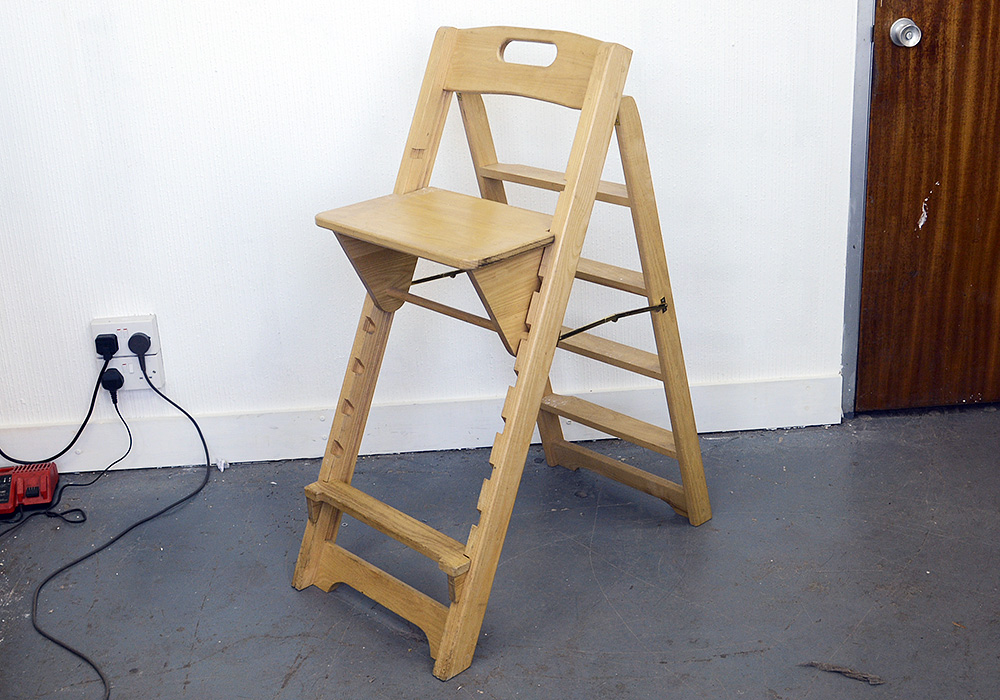 Oak Astronomy Observing Chair & ladder